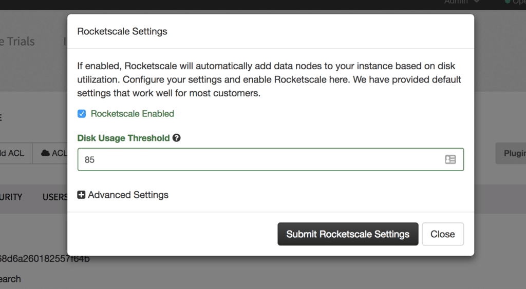 RocketScale™: Auto-scale your ObjectRocket for Elasticsearch Instances with Ease | ObjectRocket