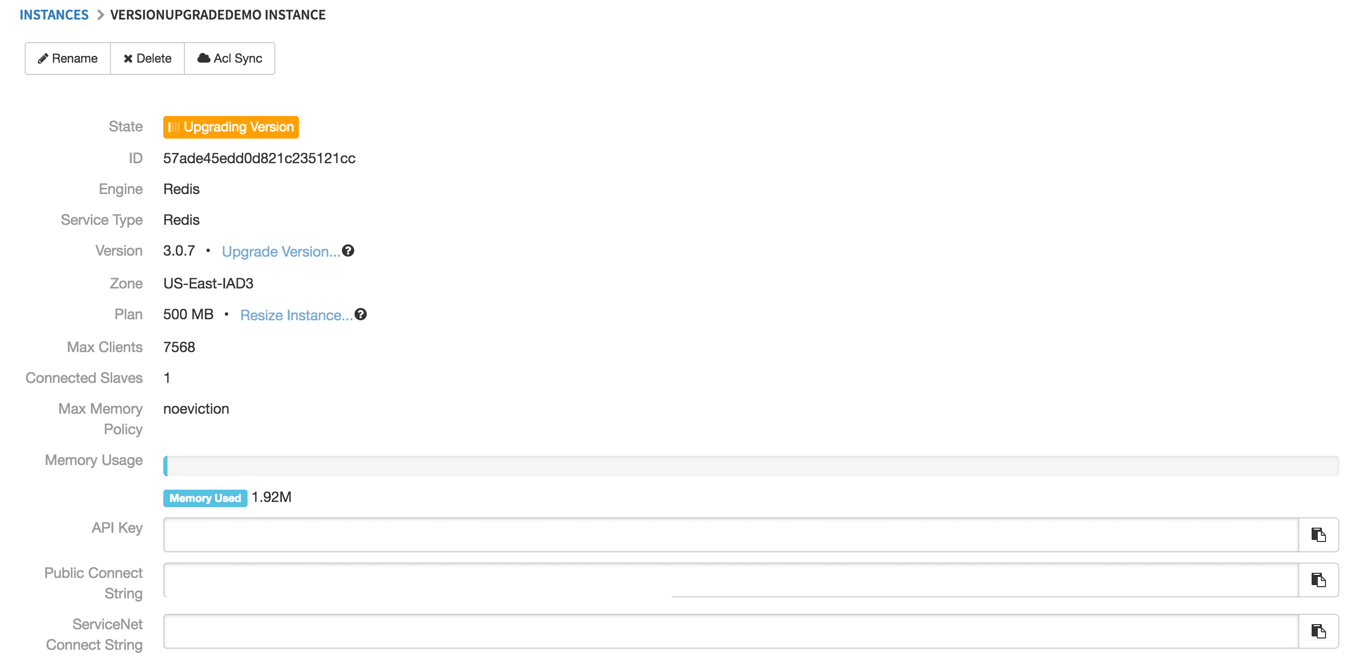 Redis Version Upgrade Objectrocket